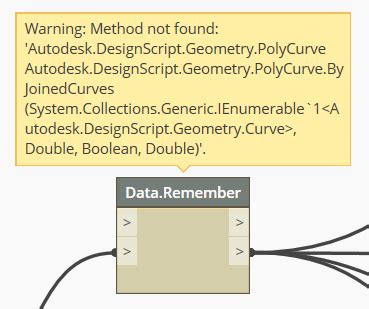 Data Remember Node Bug When Re Opening Dynamo Script Generative Design Dynamo