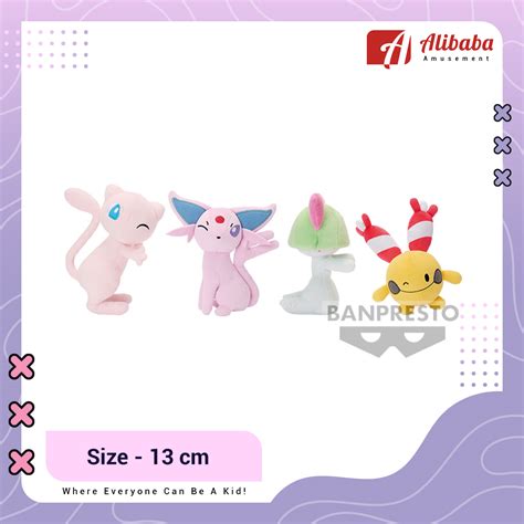 Pokemon Plush ~mew Espeon Ralts Chingling~ Alibaba Amusement In Yangon Myanmar
