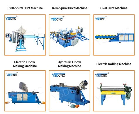 Hvac Duct Making Machine Round Duct Forming And Rotary Beading Equipment With Essential Motor