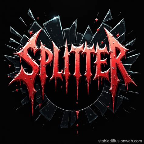 Broken Glass Logo Prompts Stable Diffusion Online