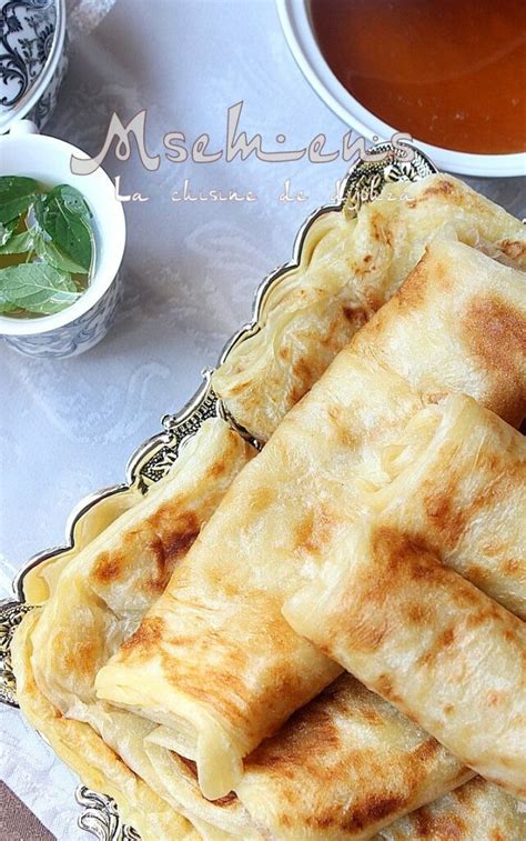 Msemen Crêpes Feuilletées Du Maghreb