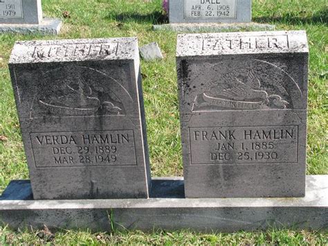 Benjamin Franklin “frank” Hamlin 1885 1930 Find A Grave Memorial
