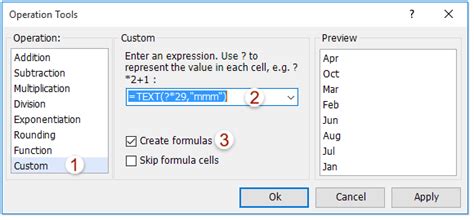 How To Convert 1 12 To Month Name In Excel