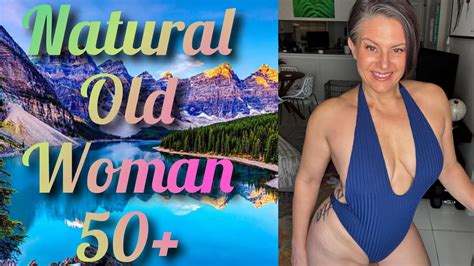 Curious ~ Over 50 Older Woman ~ No Bra ~ Bikini And Lingerie