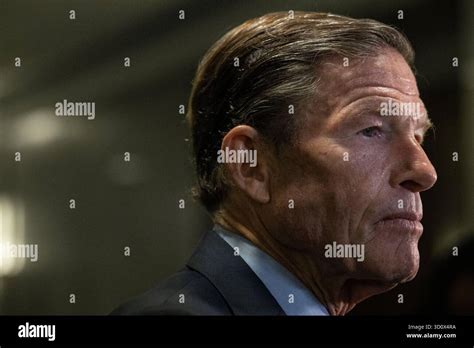 United States Senator Richard Blumenthal Democrat Of Connecticut