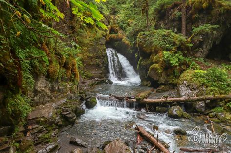 Waterfall Girdwood Alaska