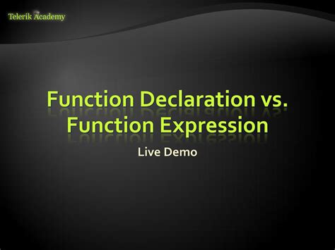 Functions And Function Expressions Ppt Download