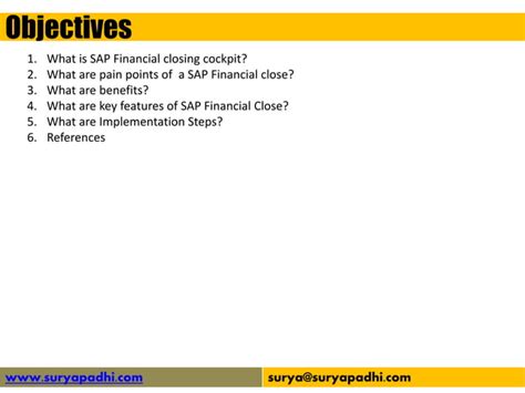 SAP Financial Closing Cockpit PPTX Business Accounting Finance Business
