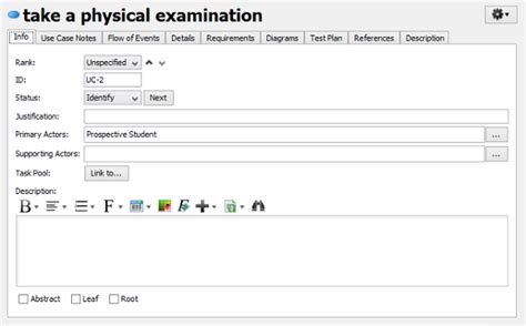 Documenting Use Case Details In Visual Paradigm