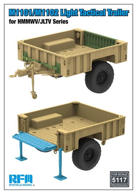News Rye Field 135 M1279 Jltv Utl And M1101m1102 Trailer Modern