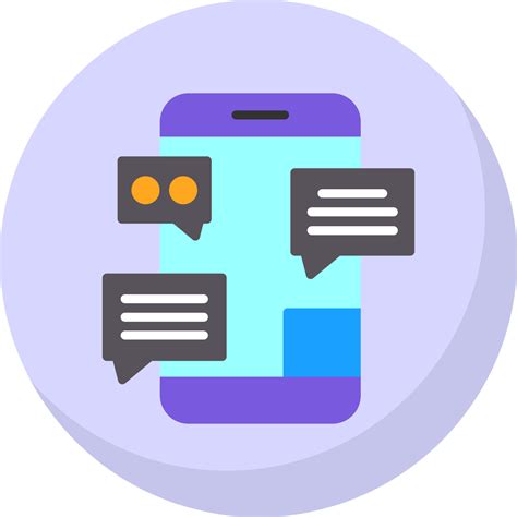 Live Chat Vector Icon Design 21108656 Vector Art At Vecteezy