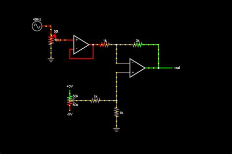 Operational Amplifier Offset And Scale A Dac Output With Opamps