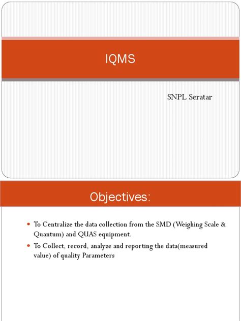Iqms Pdf Scada Databases