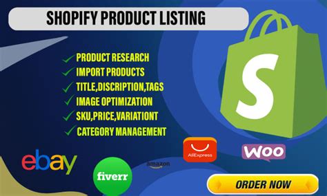 Shopify Product Listing Upload Product And Data Entry By Mdsabbir21