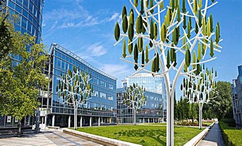 Wind Turbine Tree Aeroleaves NewWind Arch O Com