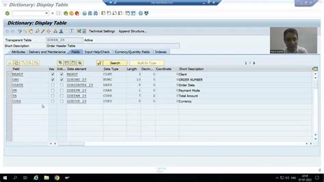 119 Abap Programming Database Operations Update Part1 Youtube