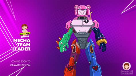 Mecha Team Leader Fortnite Wallpapers Wallpaper Cave