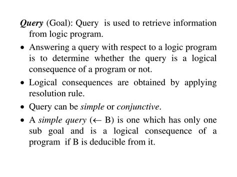 PPT Logic Programming PowerPoint Presentation Free Download ID