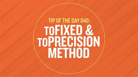 Tofixed And Toprecision Method In After Effects Ukramedia
