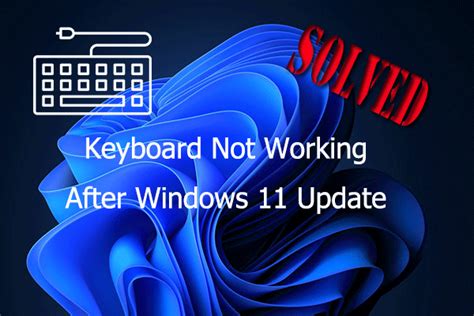 guide to fixing keyboard not working after windows 11 update