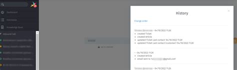 select the history information from db using sql technical assistance zammad community