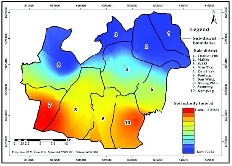 spatial distribution of average ece using the idw method download