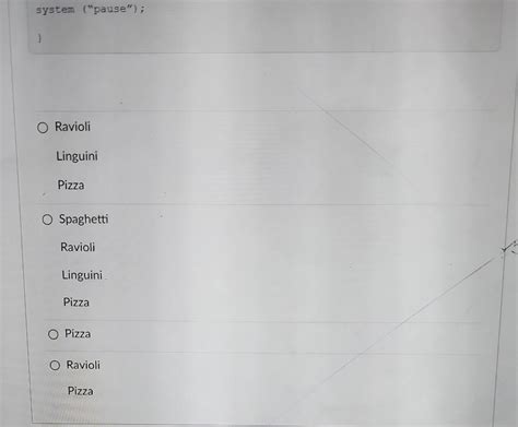 Solved What Is The Output From Following Piece Of Code Chegg