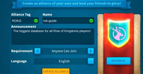 How To Create Alliance In Rise Of Kingdoms Touch Tap Play