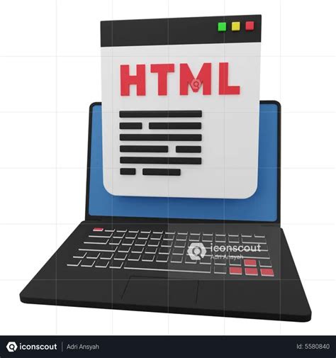 Html Coding 3d Icon Download In Png Obj Or Blend Format
