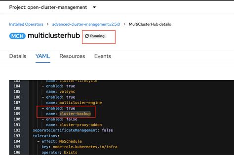 Backup And Restore Hub Clusters With Red Hat Advanced Cluster