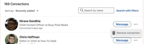 How To Remove A Connection On Linkedin Android Authority