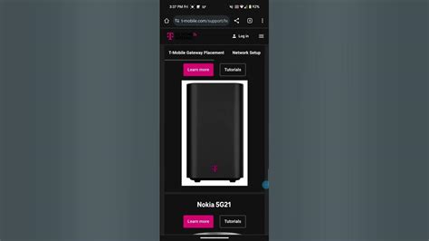Is The Newest T Mobile 5g Home Internet Gateway G4ar G4se Better Youtube
