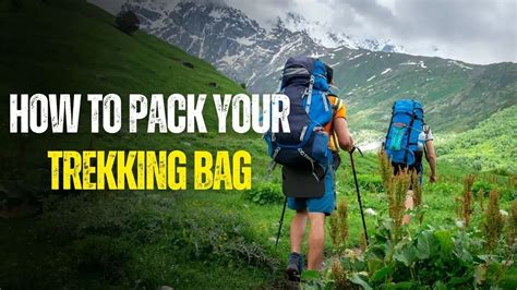 The Ultimate Guide Which Item Is Essential For Trekking Discovering