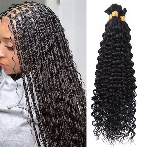 Micro Braids With Curly Hair