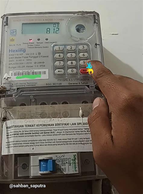 CARA MEMATIKAN ALARM TOKEN LISTRIK