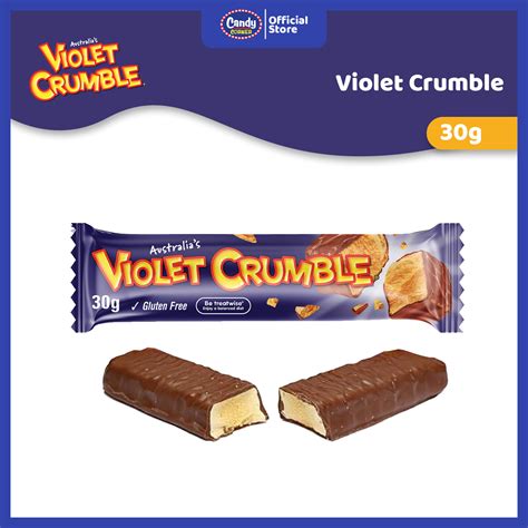 Violet Crumble Chocolate Bar Candy Corner