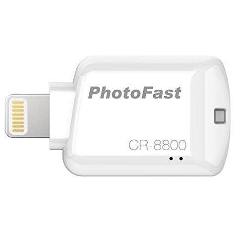 Photofast Lightning To Microsd Card Reader Cr 8800 White Price — Dice Bg
