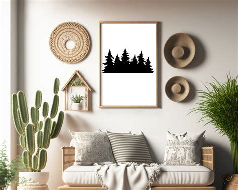 Forest Tree Svg Bundle Forest Tree Png Tree Svg Camping Svg Tree Silhouette Svg Pine Forest