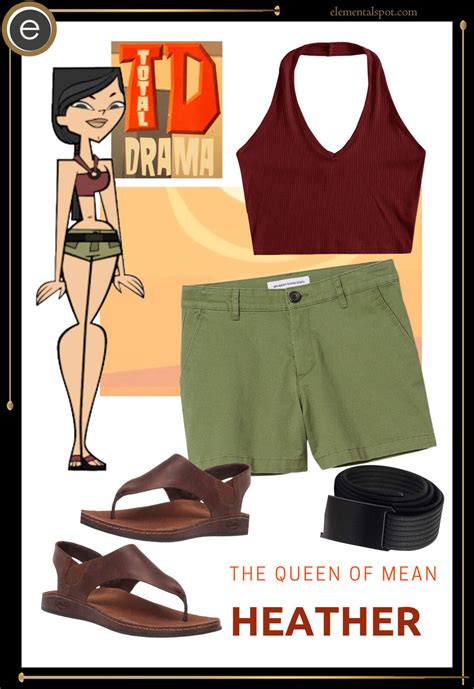 Dress Up Like Heather From Total Drama Island Elemental Spot