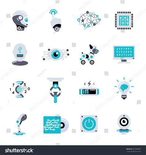 Artificial Intelligence Flat Images Stock Photos Vectors Shutterstock