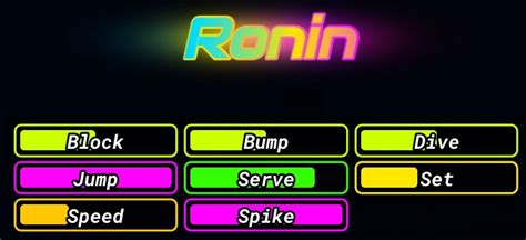 Ronin Volleyball Legends Wiki Fandom