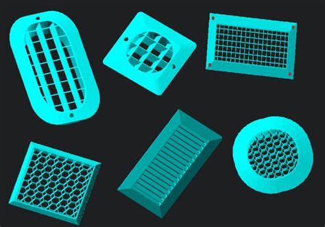 Grill Generator Openscad Script By Vendicar Decarian Download Free