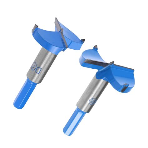 Uxcell Forstner Drill Bits 45mm 55mm Tungsten Carbide Wood Hole Saw Auger Opener Woodworking