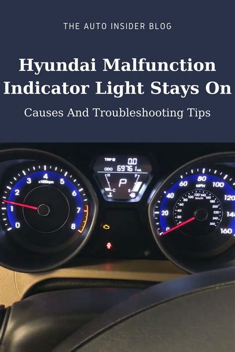 What Are Different Types Of Malfunction Indicator Lights at Nate Hocking blog