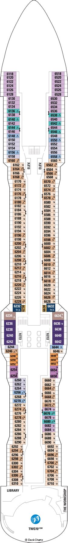 Deck Plans Ovation Of The Seas The Hourglass Hobby