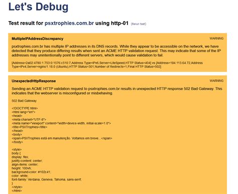 Some Challenges Have Failed When Trying To Renew Certificate Help