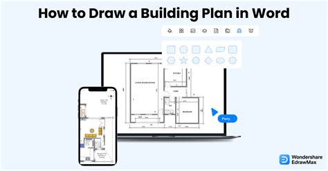 How To Draw A Building Plan In Word EdrawMax