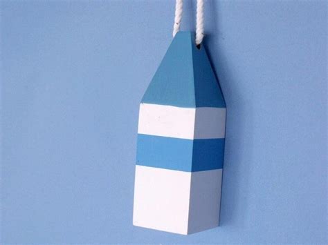 Buy Wooden Light Blue Maryland Decorative Crab Trap Buoy 8in Model Ships