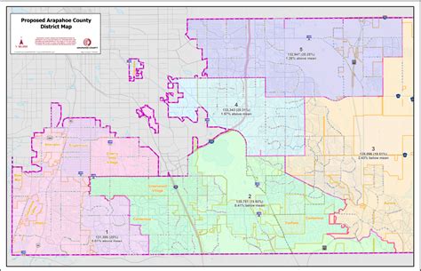 Arapahoe County Gets New Commissioner District Map Fox31 Denver