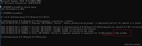 配置mysql环境、安装mysql、解决mysql无法修改密码问题执行migrate Mysql拒绝账号密码 Csdn博客
